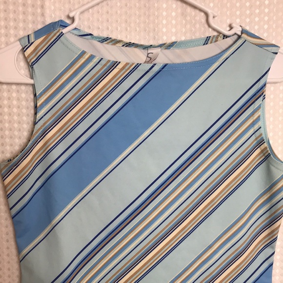 Suzy Shier | Tops | Vintage Suzy Shier Y2k 9s Striped Blue Diagonal ...